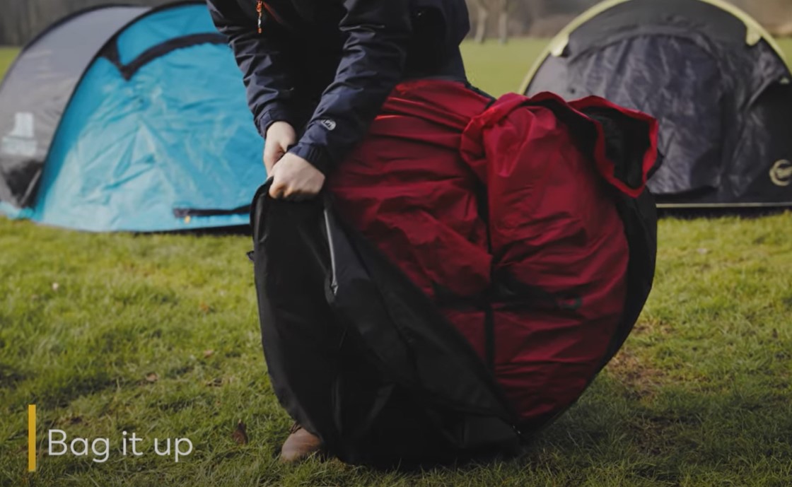 How to Pack Away a Pop Up Tent | Trespass Advice