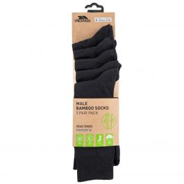 Trespass Daily Mens Antimicrobial Socks | Trespass