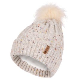 Trespass Womens Knitted Pom Pom Hat Agave | Trespass