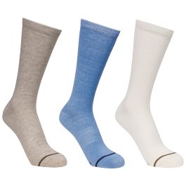 Trespass Multi Sport Socks 3 Pair Pack Heathan | Trespass